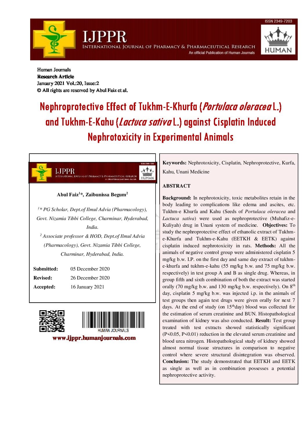 10.Abul-Faiz-Zaibunissa-Begum-pdf | IJPPR