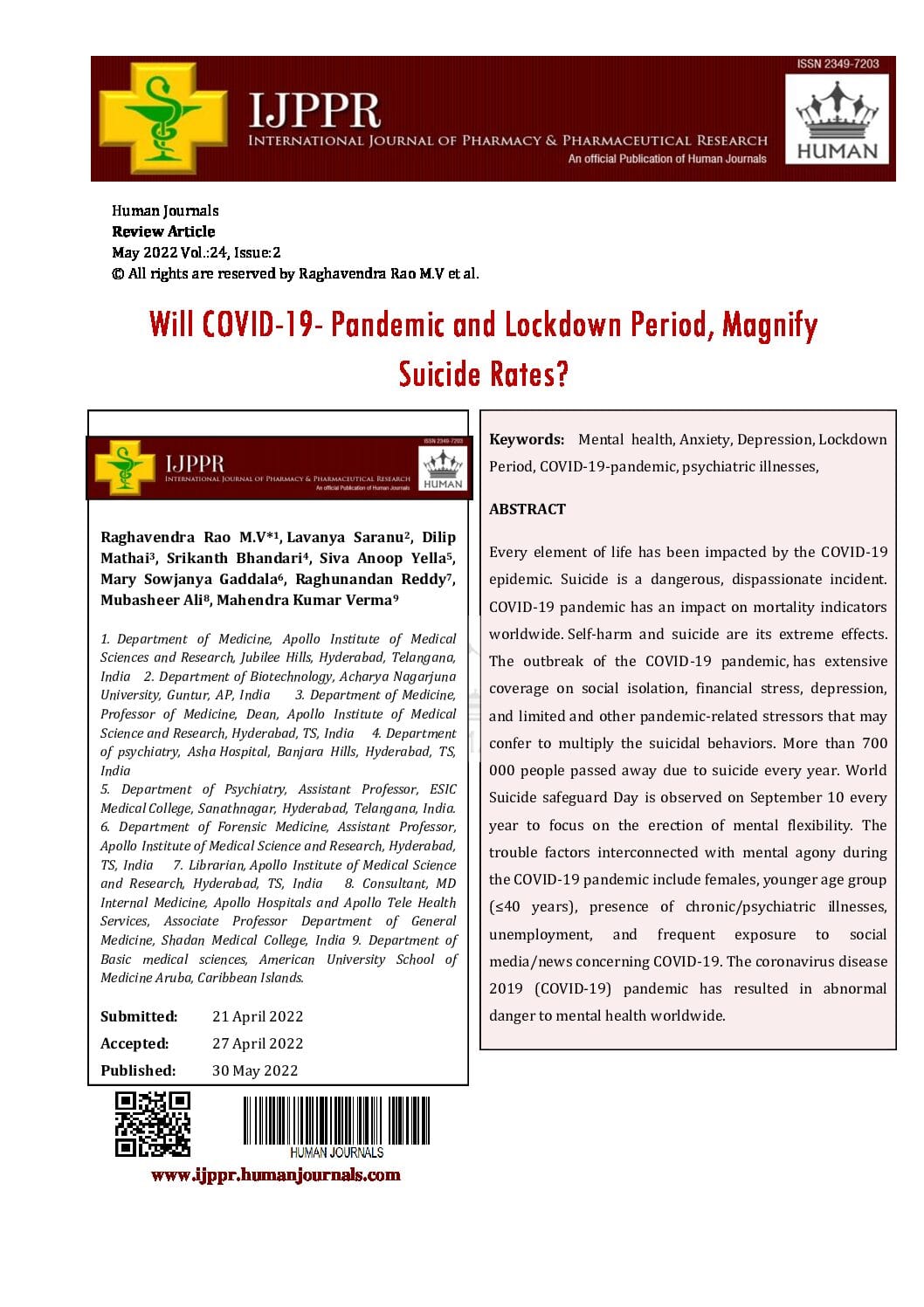 5.Raghavendra-Rao-M.V-Lavanya-Saranu-Dilip-Mathai-Srikanth-Bhandari ...